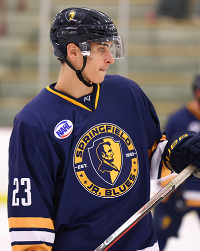 The Springfield Jr. Blues of the North American Hockey League (NAHL ...
