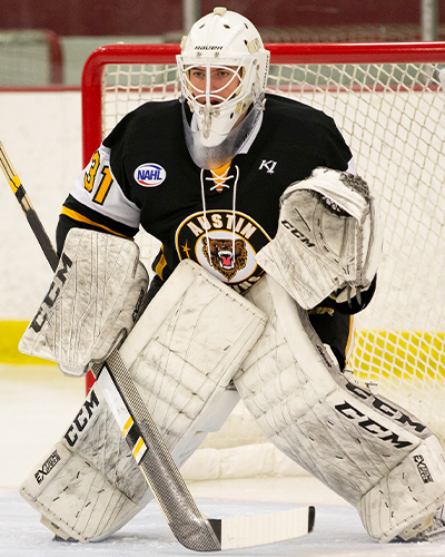 Former Austin Bruin Kyle McClellan wins 2024 Mike Richter Award with ...